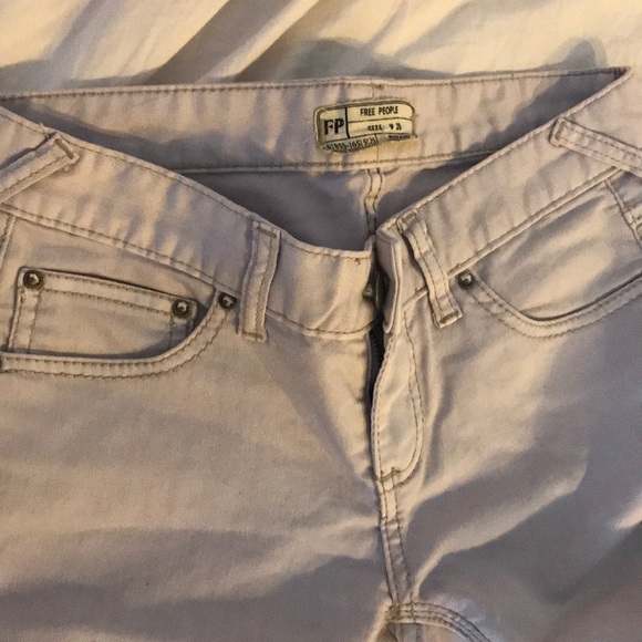 Free People | Jeans | Free People Light Purple Jean | Poshmark